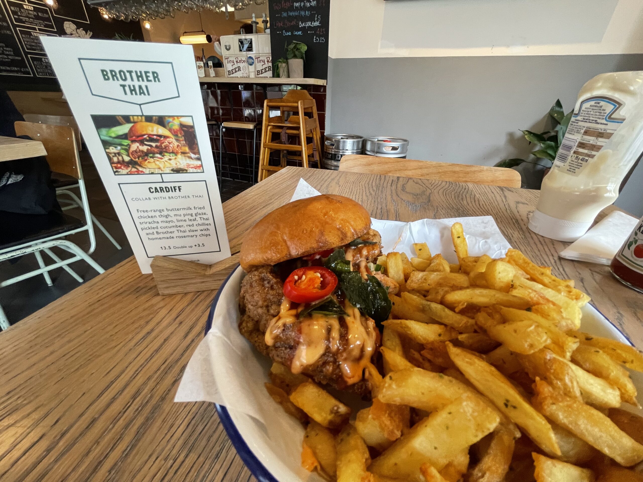 Honest Burger launch a Brother Thai Collab burger! - It's On Cardiff