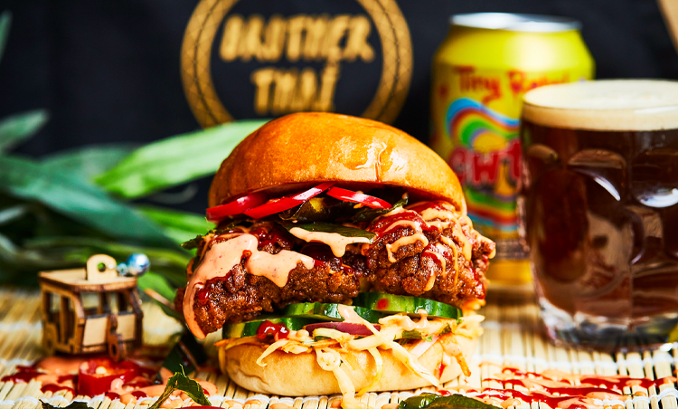 Honest Burger launch a Brother Thai Collab burger! - It's On Cardiff