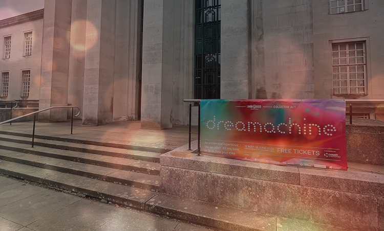 Cardiff welcomes new immersive experience Dreamachine - It's On Cardiff