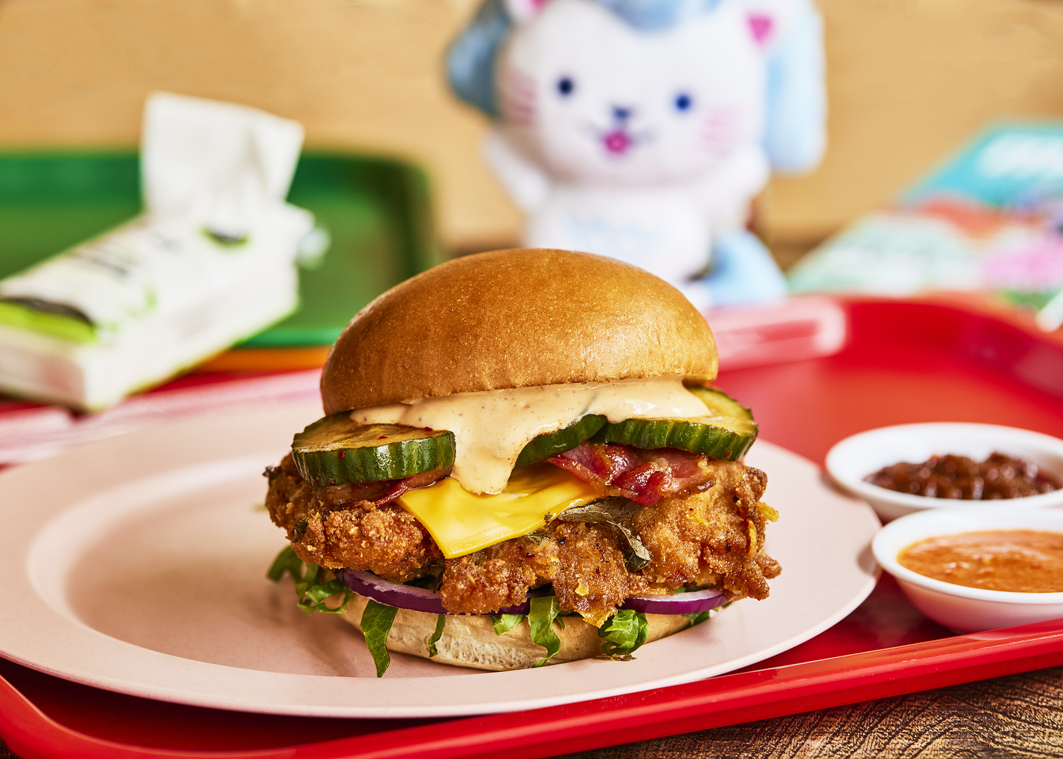 New LIMITED-EDITION SINGAPORE BURGER at Honest Burger - It's On Cardiff