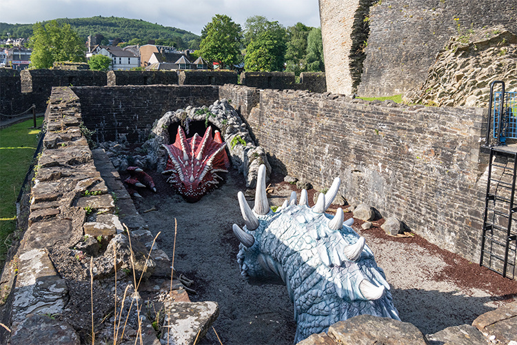 Dragons return to Caerphilly Castle - It's On Cardiff