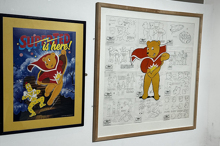 SuperTed – and super statue – feature in new Cardiff Story Exhibition ...