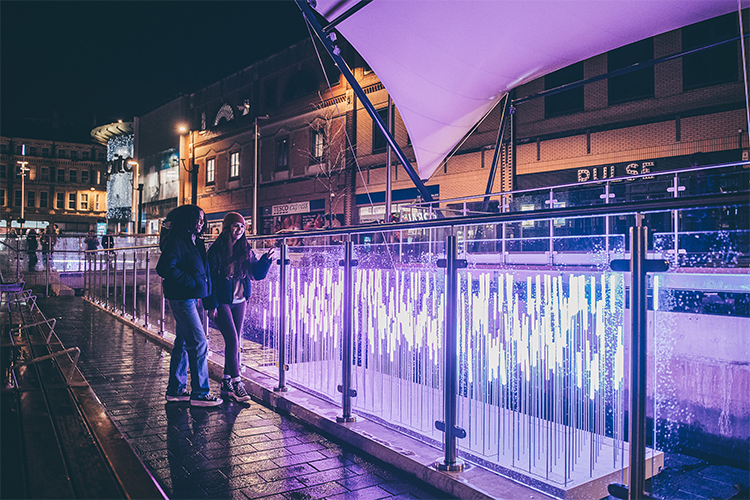 A Huge Immersive light trail to form centrepiece of Christmas in ...