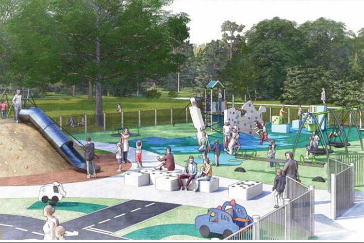 New puzzles and games-themed play area for Splott - It's On Cardiff