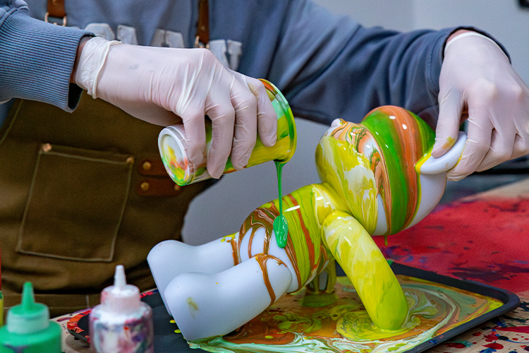 Explore your creativity at The New Paint and Pour Bear Workshop - It's ...