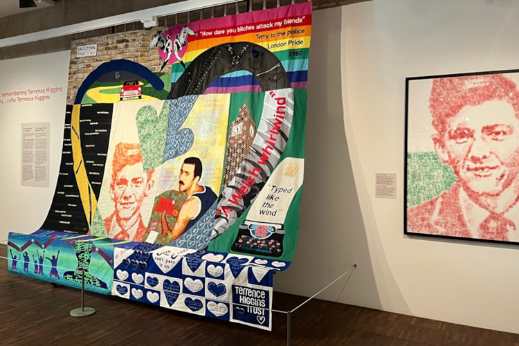 Terry Higgins AIDS Memorial Quilt displayed in Wales for the first time ...